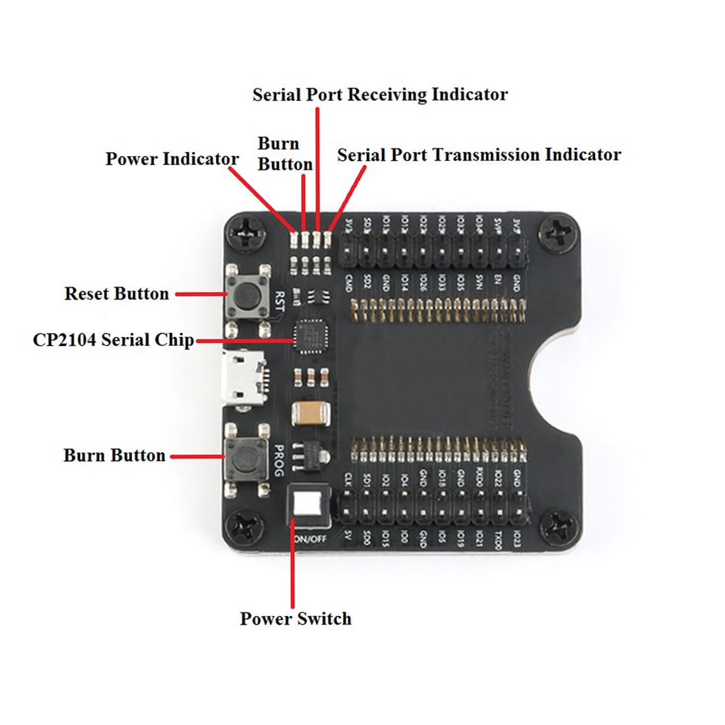 Mua HiLetgo ESP32-WROVER Development Board Programmer Tool Burning ...