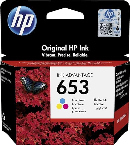 Hp 653 Tri-Color Original Ink Advantage Cartridge, 3Ym74Ae-1pc price in ...
