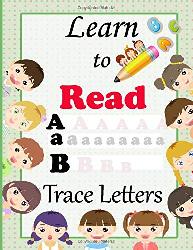 Learn to Read, Trace Letters: Alphabet Handwriting Practice workbook ...