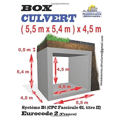 Reinforced Concrete Box Culvert: 5.5m x 5.4m x 4.5m Nepal | Ubuy