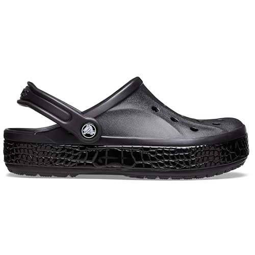 Crocs unisex-adult Croco Clog, Black, 6 UK M/ 7 UK W (M7W9) in Kenya ...