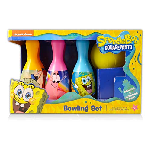 Nick Shop Spongebob Squarepants Bowling Set Bundle Spongebob Playset ...