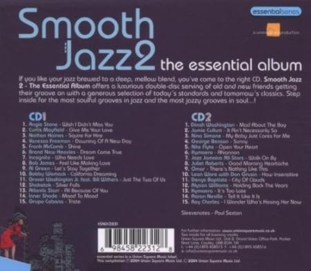 Smooth Jazz Vol.2: the Essential Album: Amazon.co.uk: CDs & Vinyl