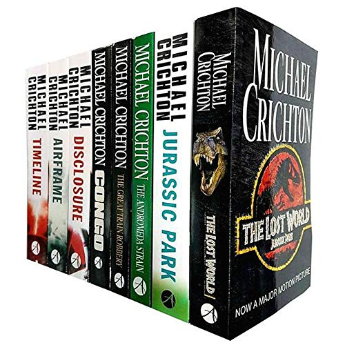 Michael crichton collection 8 books set: Michael Crichton ...