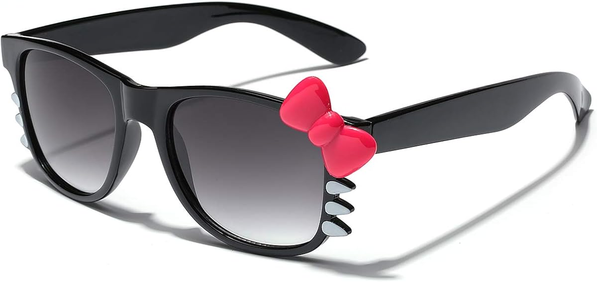 Amazon.com: Hello Kitty Women Girls Fashion Sunglasses with Bow Tie and ...