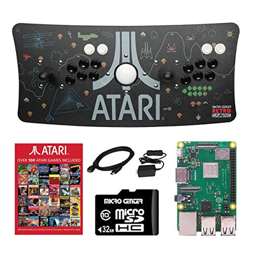 Atari Ultimate Arcade Fightstick USB Dual Joystick with Trackball 2 ...