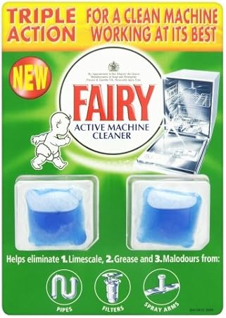 Fairy Dishwasher Active Machine Cleaner (2 Uses): Amazon.co.uk: Health ...