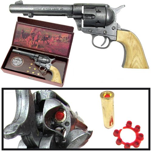 Buy Cap Peacemaker M1873 Single Action Army Six Shooter Toy John Wayne ...