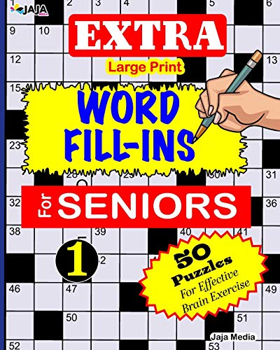 EXTRA Large Print WORD FILL-INS FOR SENIORS: Vol. 1 (Extra Large Print ...