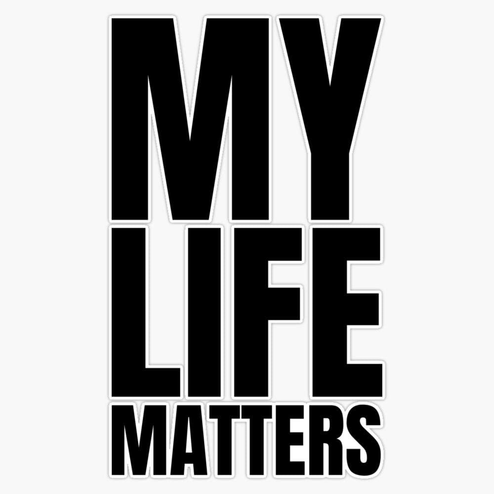 Amazon.com: My Life Matters Sticker Sticker Vinyl Bumper Sticker Decal ...