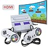 MEEPHONG Retro Game Console HDMI with Built in 821 Games,Super SNES ...