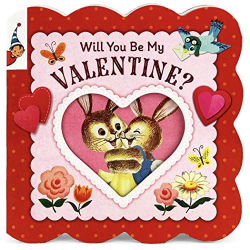 Will You Be My Valentine - A Vintage Children's Storybook; Board Book ...