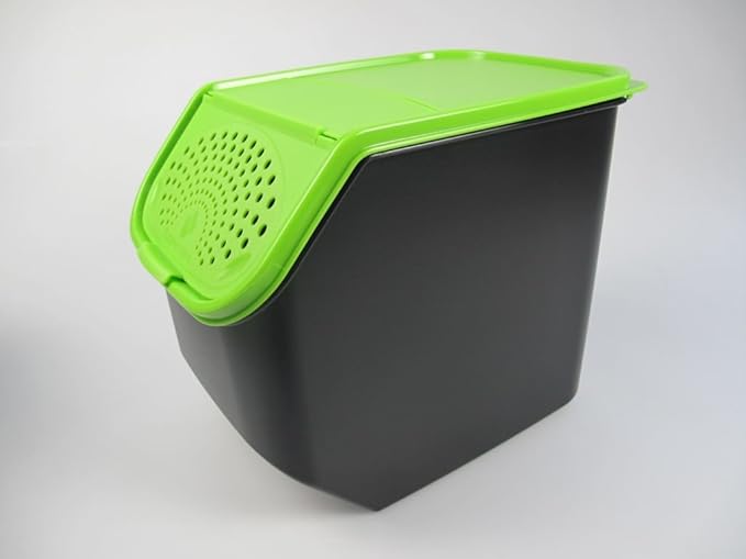 Tupperware© - Contenitore per patate Verde/Nero: Amazon.it: Casa e cucina