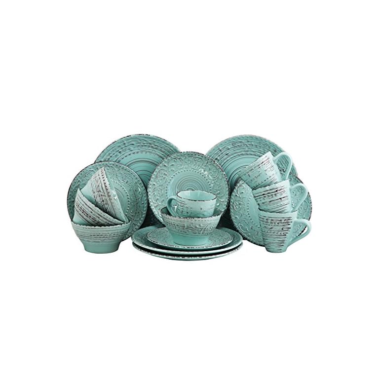 Beachcomber 12 pc Ocean Dinnerware Set