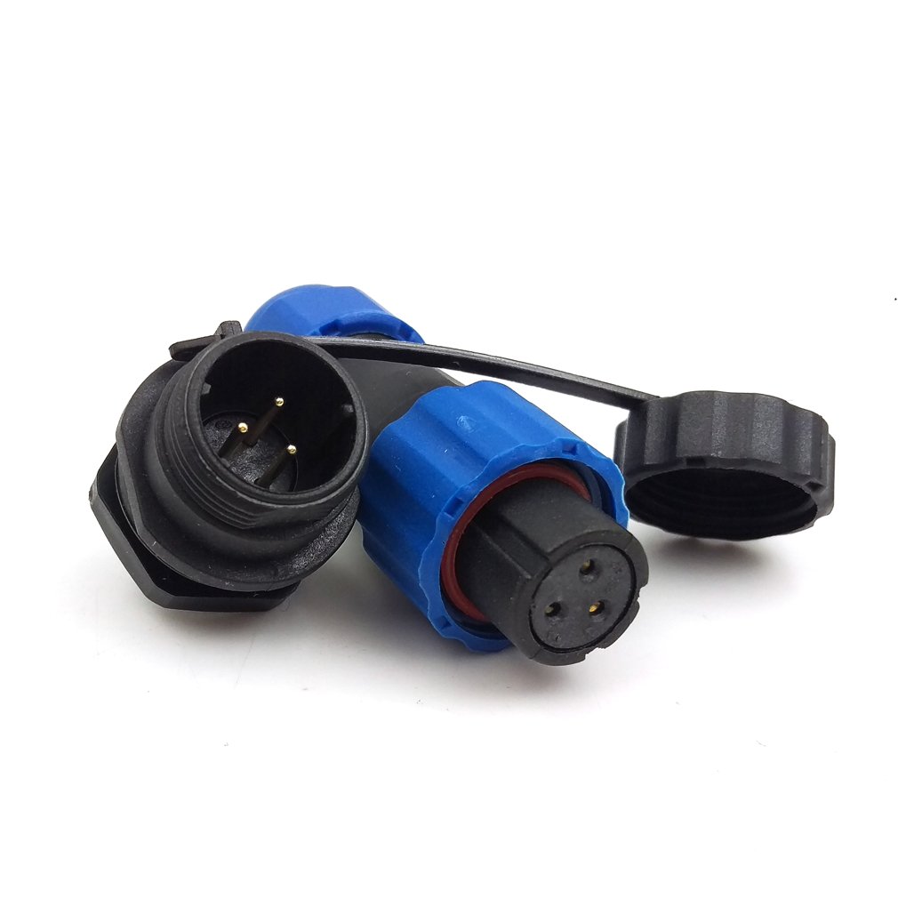 Sd13 3pin Waterproof Connector 5a 380v High Voltage Electrical Ip68 ...