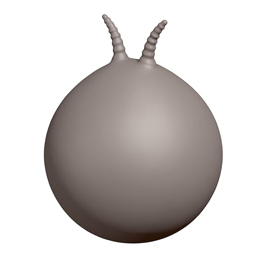 66CM Adult Plain Large Space Hopper Silver: Amazon.co.uk: Toys & Games
