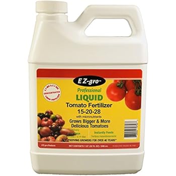 Amazon.com : Tomato Fertilizer by EZ-GRO is a High Potassium Fertilizer ...