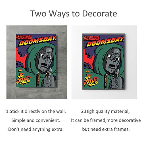 Zero.o MF Doom-Operation Doomsday Poster Size 18 Inches X 24 Inches,MF ...
