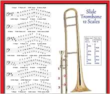 SLIDE TROMBONE 12 SCALES POSTER: 0724519915562: Amazon.com: Books