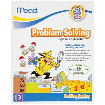 Amazon.com : Mead 3rd Grade Problem Solving Workbook, 10 x 8-Inches, 96 ...