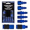 Master Elite Series 7 Piece Air Hose Fittings Set Kit - 2 Universal Air ...