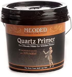 Amazon.com: Meoded Quartz Primer for Venetian Plaster Gallon: Home ...