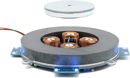 DIY Magnetic Levitation Module Platform with 4 LED Lights can Load ...