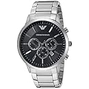 Amazon.com: Emporio Armani Men's AR2460 Dress Silver Watch: Watches