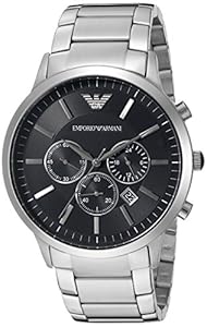 Amazon.com: Emporio Armani Men's AR2460 Dress Silver Watch: Watches