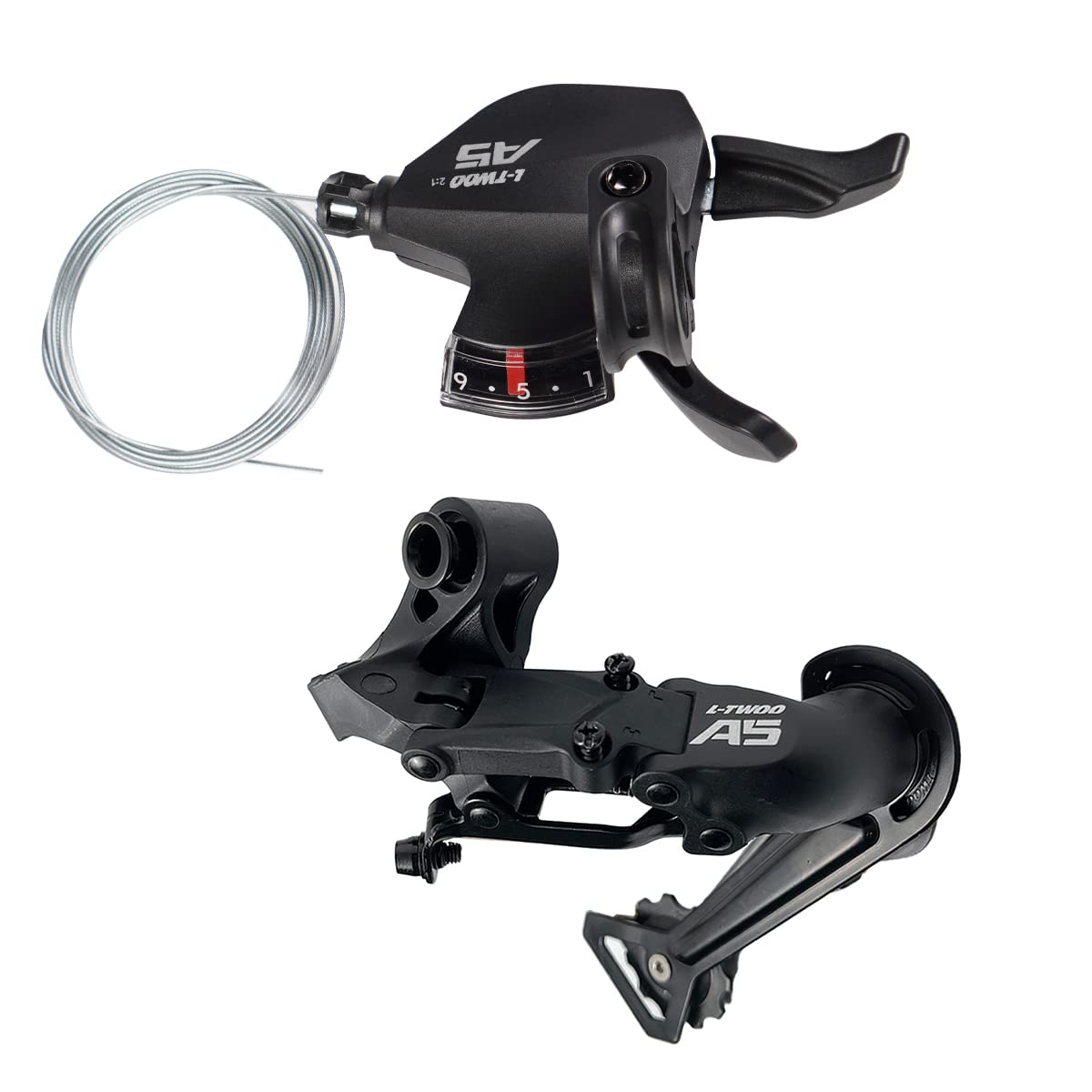 CNC Rear Derailleur 9 Speed Right Shift Lever Set for Shimano/sram for ...