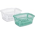 Amazon.com: Sterilite Corp. 12459412 Rectangular Laundry Basket (colors ...