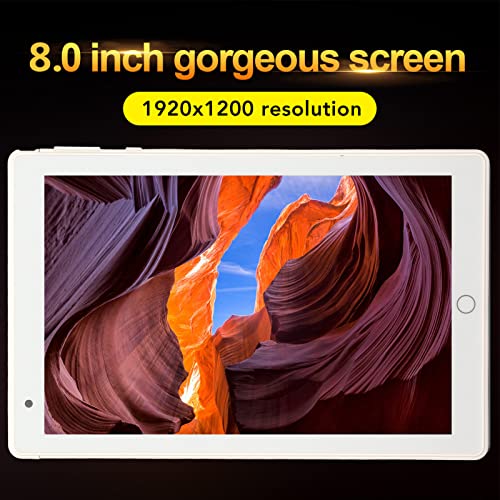 Android Tablet 8 inch, 4GB RAM 64GB ROM Gaming Tablet, 1920x1200 HD IPS ...