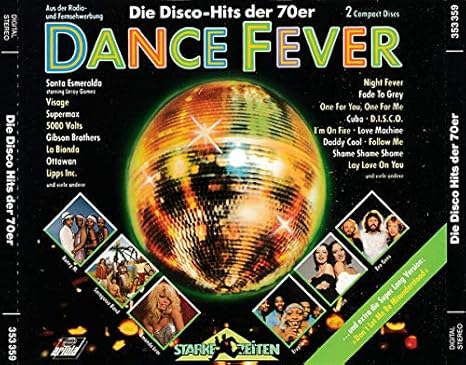Dance Fever - Disco Hits Der 70er : Dance Fever-Die Disco Hits der 70er ...