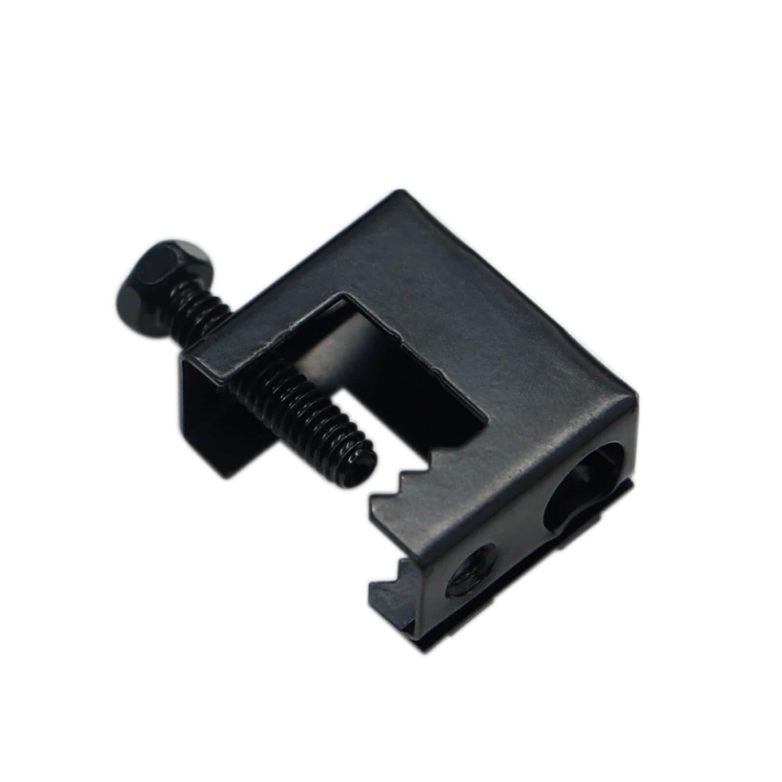 Upgrade Baudelun 1/4"-20 Beam Clamps, Black Steel Bolt-on Beam Clamp ...