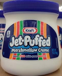 Amazon.com : Kraft Jet-Puffed MARSHMALLOW CREME 7oz. (6 Pack) : Grocery ...