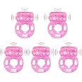Amazon.com: 5 Pcs Disposable Vibrating Penis Ring, Clitoral Mini G spot ...