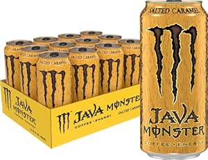 Amazon.com : Monster Energy Java Monster Salted Caramel, Coffee ...