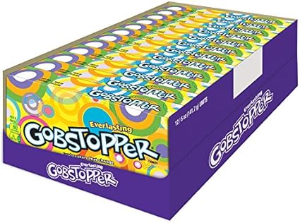 Everlasting Gobstopper Candy, Video Box, 5 Ounce (Pack of 12): Amazon ...