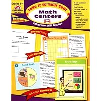 Take It to Your Seat Math Centers, Grades 3-4: Evan-Moor Educational ...