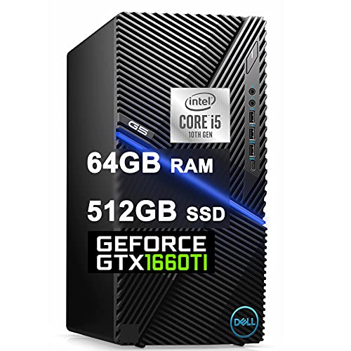 Dell Premium G5 5000 Series Gaming Desktop Computer 10th Gen Intel Hexa ...