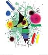 Reproduction d'art 'Le poisson chantant', de Joan Miró, Taille: 40 x 50 ...
