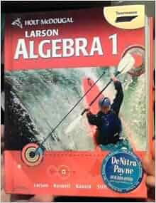 Amazon.com: McDougal Littell High School Math: Student Edition Algebra ...