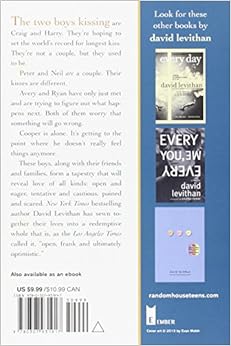 Amazon.com: Two Boys Kissing (9780307931917): David Levithan: Books
