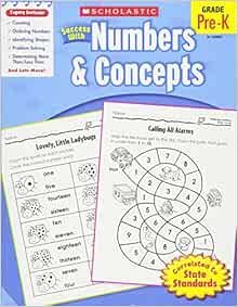 Amazon.com: Scholastic Success with Numbers & Concepts (9780545200851 ...