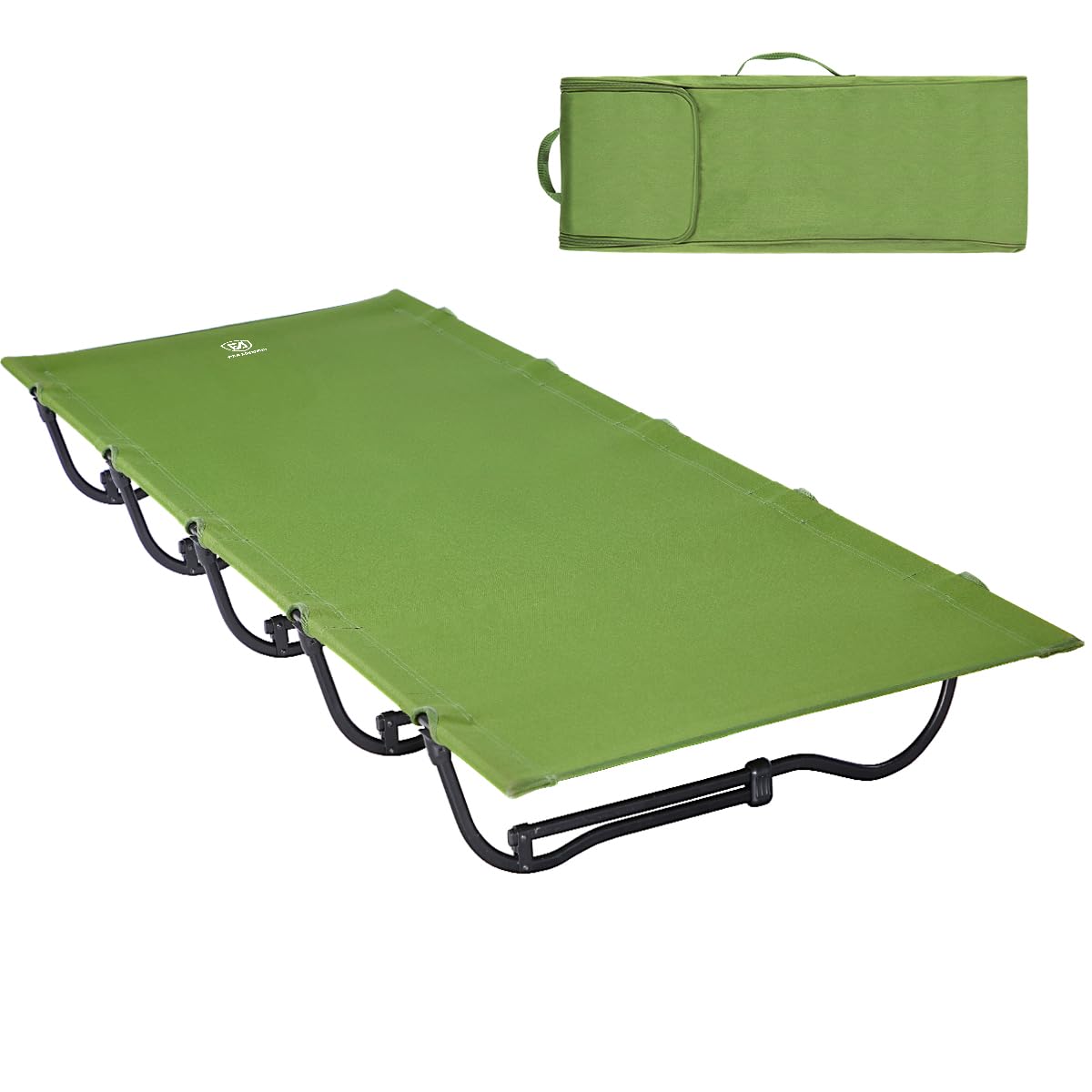 EVER ADVANCED Folding Camping Cot for Adults, Compact Sleeping Cots ...