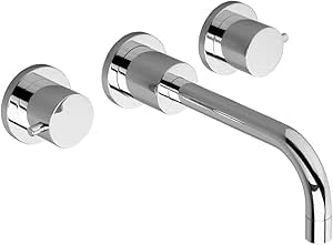 Jado 814/802/100 Borma Wall Mount Vessel Faucet, Polished Chrome ...