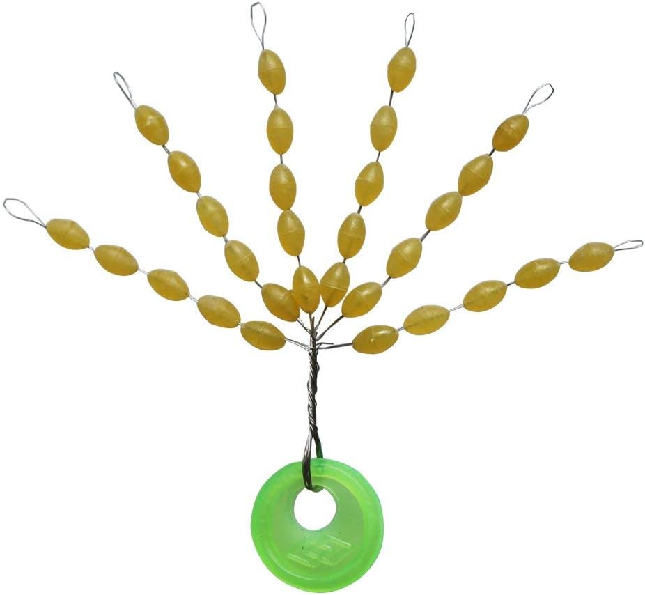 The Fisherman Fishing Stopper Rubber Float Bobber Bead Fishing Line ...