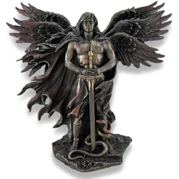 Amazon.com: Religious Gifts Six Winged Guardian Angel with Sword and ...
