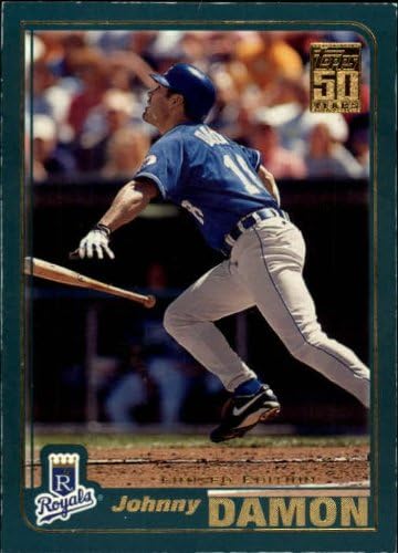 Amazon.com: 2001 Topps Limited #140 Johnny Damon MLB Baseball Trading ...