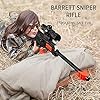 Toy Gun, Military Combat Barrett Sniper Rifle, Children Outdoor CS Soft ...